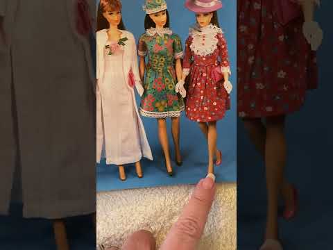 Rare Vintage Japanese Exclusive Barbie outfits #shorts #Barbievideo