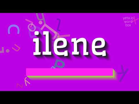 How to say "ilene"! (High Quality Voices)
