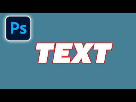 How to Add Outline to Text in Photoshop