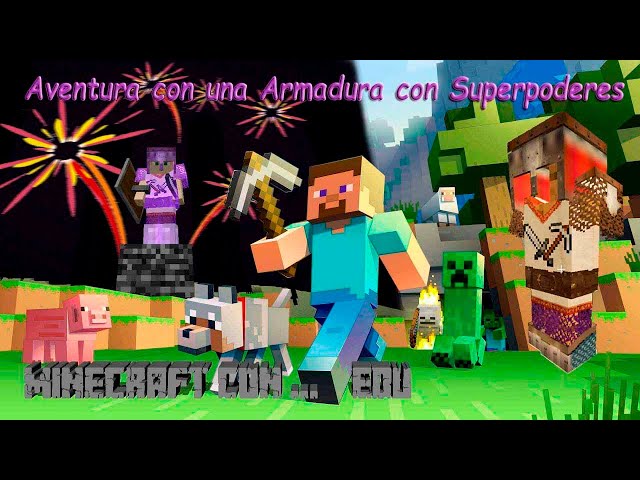 Armadura Super Armour Minecraft Data Pack