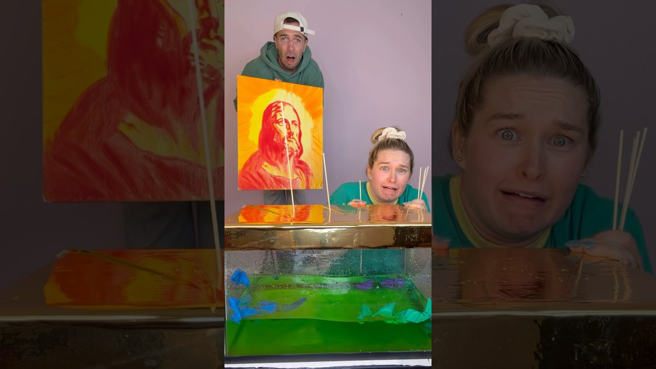 I just hope Christians like my art❤️‍🔥♾️♠️ #jesus #jesusart #faithoverfear #amen #modernart #god