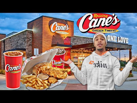 I Tried Raising Canes For The First Time!!!