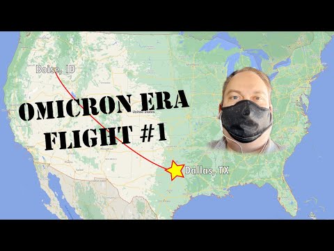 Omicron Era | American (Envoy) Airlines to Dallas-Fort Worth