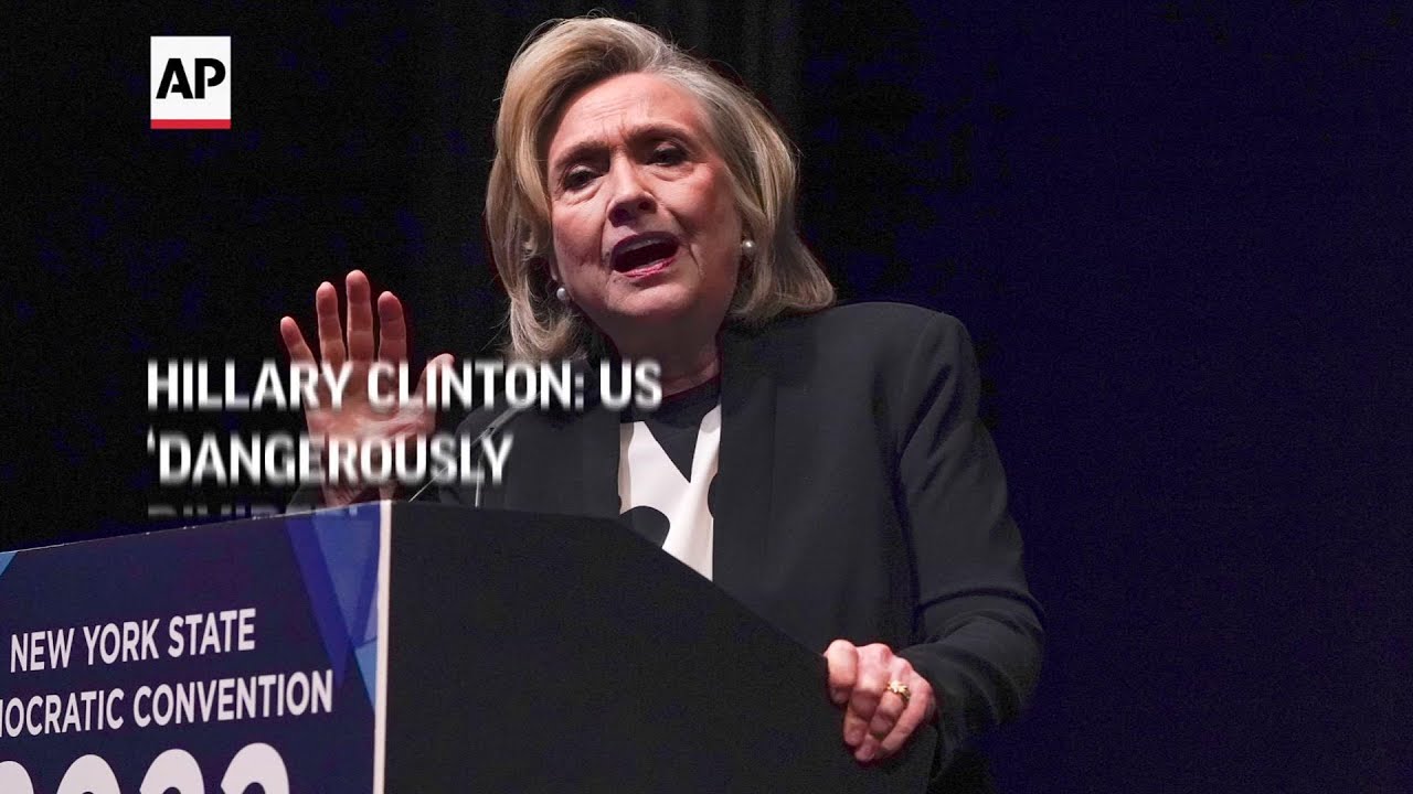 Hillary Clinton: US 'dangerously divided'