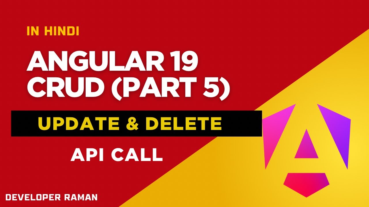 Angular 19 CRUD (Part 5) | Update & Delete Data using JSON Server API