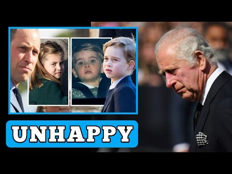 UNHAPPY‼️King Charles Unhappy with Prince William's cheeky joke calling Prince Louis a Bastard
