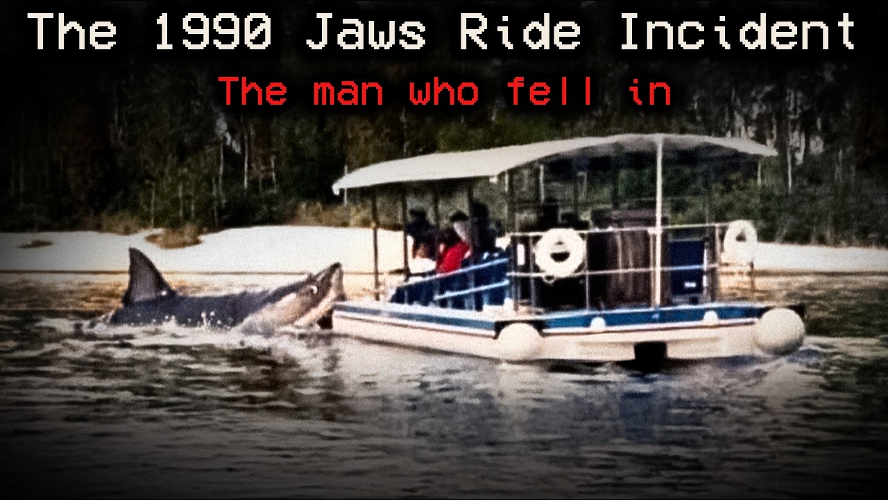The TERRIFYING 1990 Jaws Ride Incident - SUBMECHANOPHOBIA