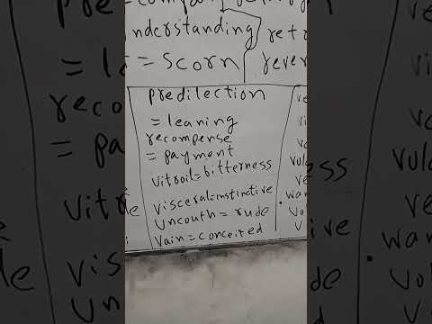predilection meaning