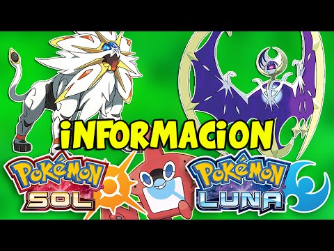 POKÉMON SOL Y LUNA | SOLGALEO y LUNALA, ROTOM-DEX, REGIÓN Y PERSONAJES | ANÁLISIS DEL TRÁILER