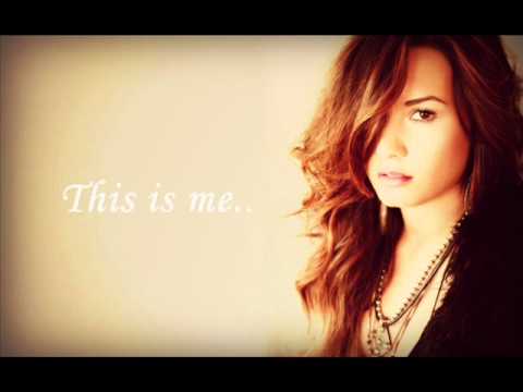 Demi Lovato - This is me (acoustic) lyrics