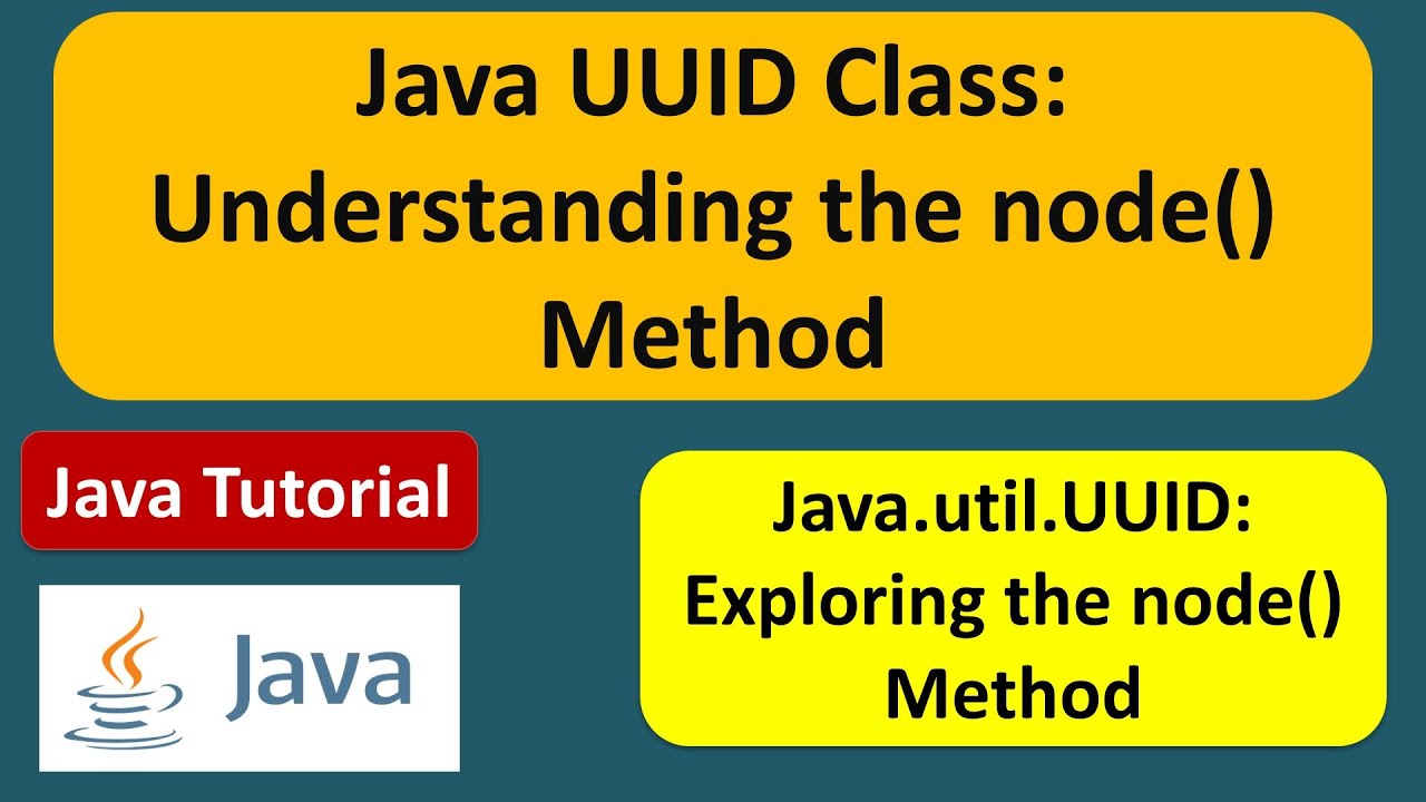 Java UUID Class: Understanding the node() Method