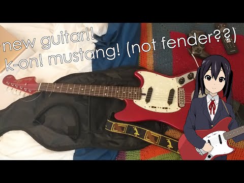 RARE Ltd. Edition K-ON!! Azusa Nakano Mustang in Candy Apple | Reverb