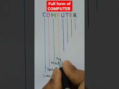 Did you know the full form of COMPUTER? #shorts #english #abbreviations #acronyms #gk #gkfacts