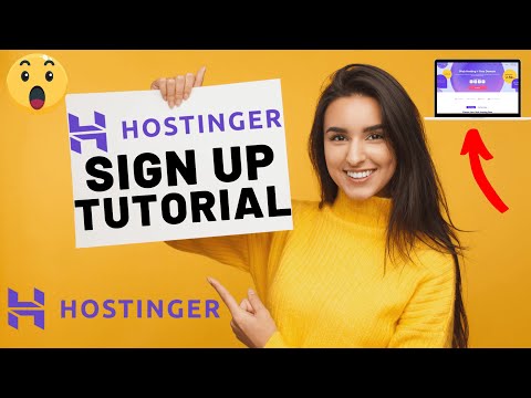 How To Sign Up With Hostinger Web Hosting | Hostinger Sign Up Tutorial