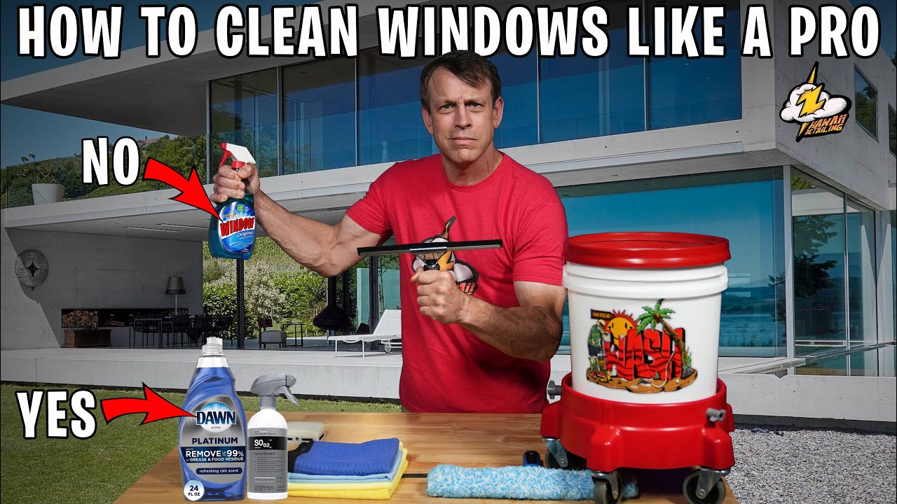 Ultimate Guide To Clean Windows. DIY Window Cleaning Like A Pro