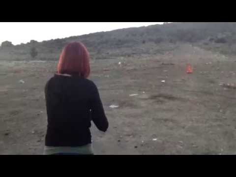 First Girl To Shoot The .700 WTF -The Firearm Blog