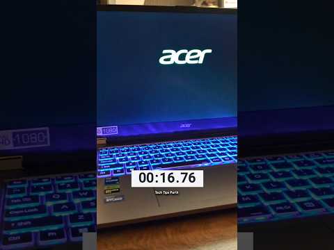Acer ALG Gaming Laptop Booting Time ???? #acer #gaming