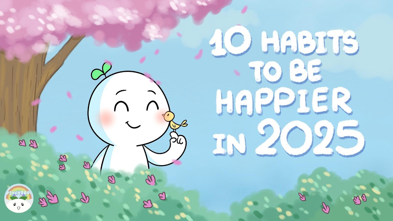10 Habits to Be Happier in 2025