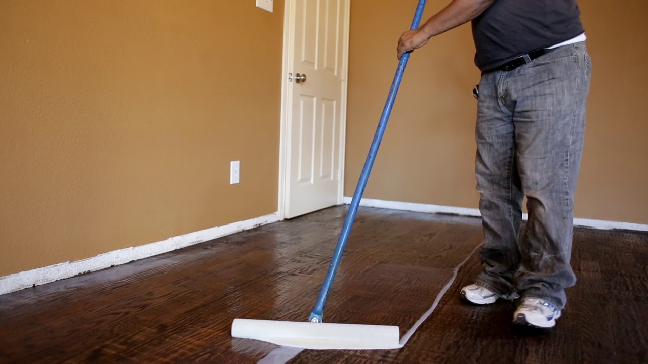 Water Based Polyurethane Means Next Day Move In