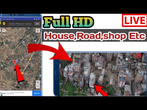 GPS Earth Map Explore | Live 3D Satellite Street View Mobile Location | TechBoy Sagar ( In Hindi )