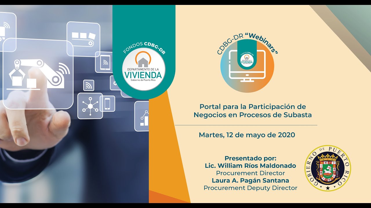 Procurement - CDBG-DR/MIT Recovery Funds