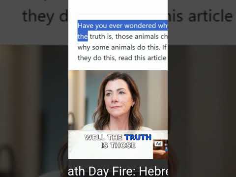 Why Do Some Animals Chew Their Cud? Find Out! #Hebrew101