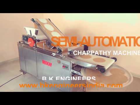 Semi Automatic Chapati Making Machine - Semi Automatic Chapati Maker ...