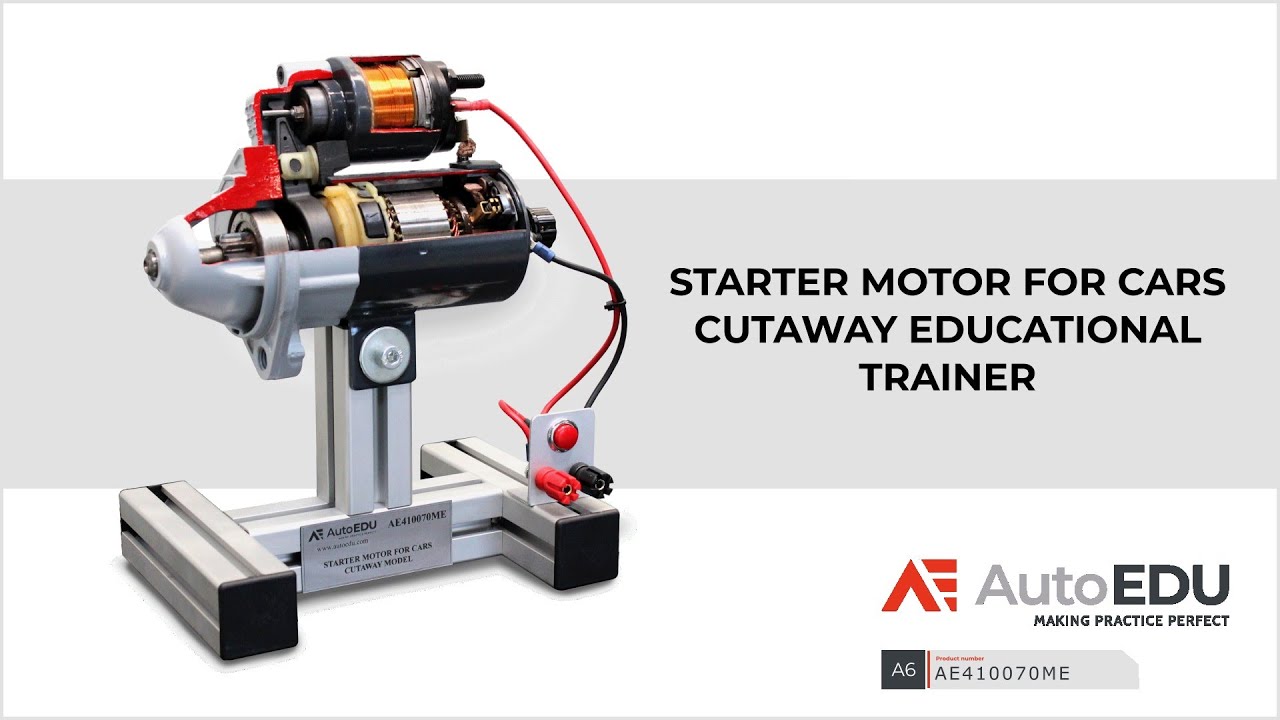 STARTER MOTOR EDUCATIONAL TRAINER