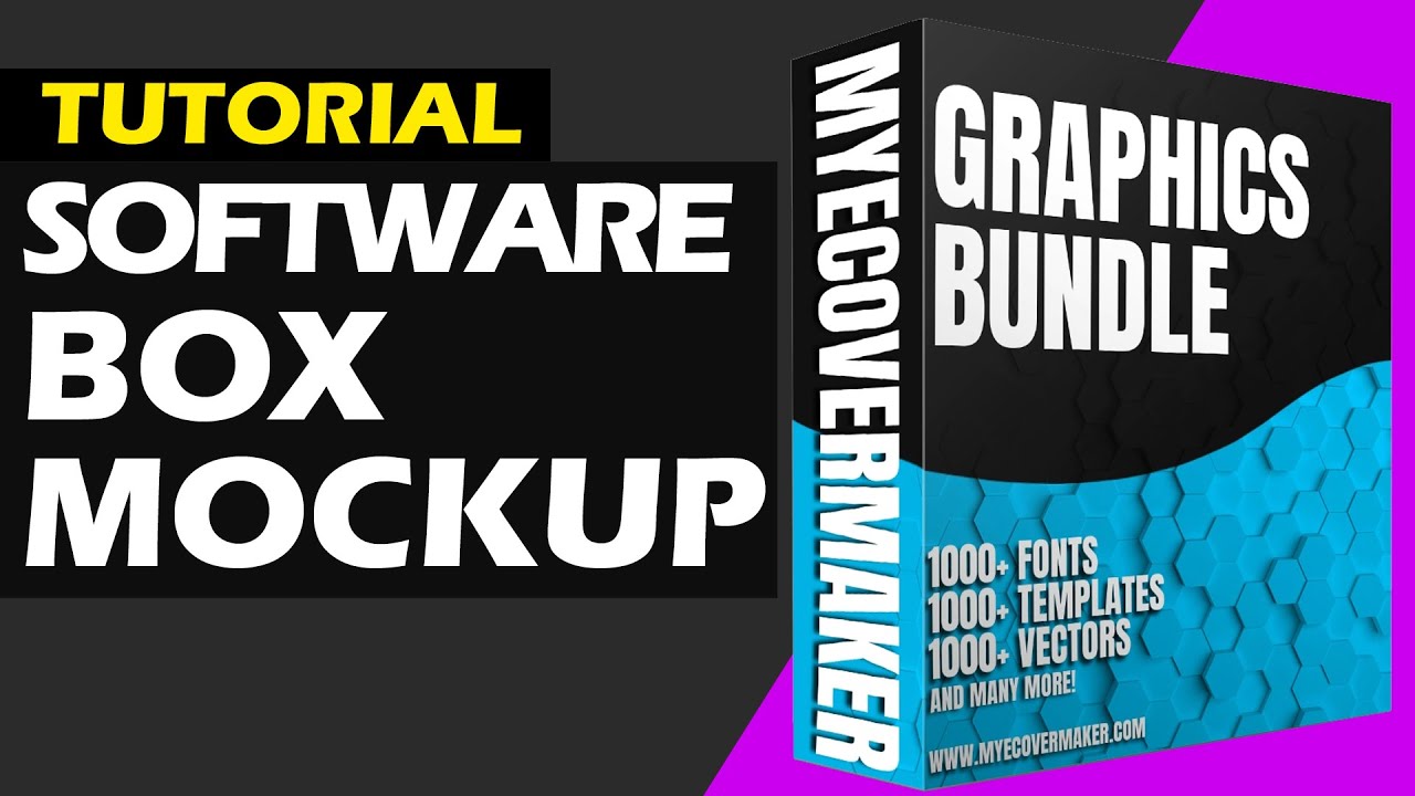 Create a Software Box Mockup
