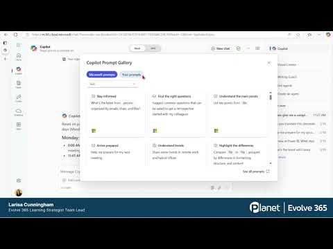 Saving and Sharing Microsoft Copilot Prompts - Evolve 365 Tips & Tricks