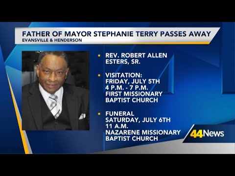 Father of Mayor Stephanie Terry passes away; Funeral arrangements set