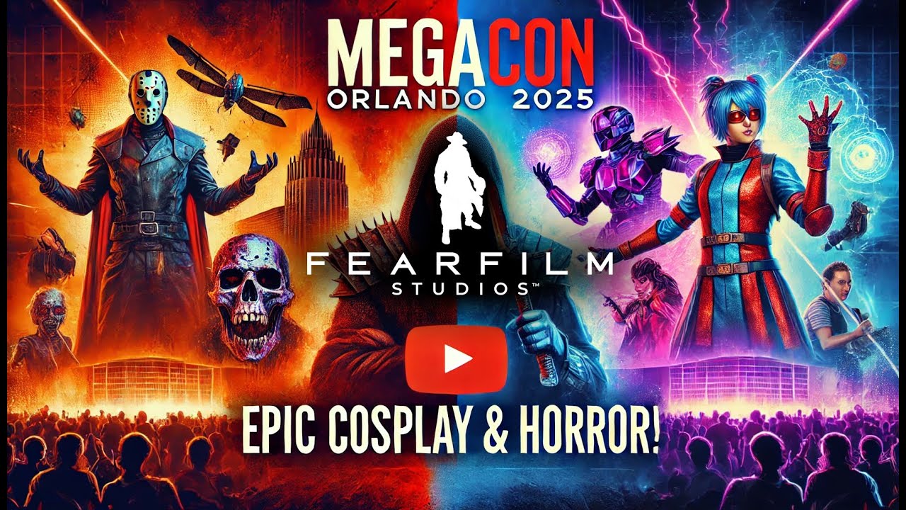 FEAR FILM Studios at MegaCon Orlando 2025 | Epic Cosplay & Horror Fans Unite!