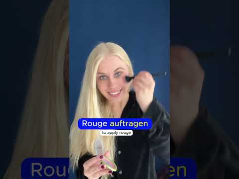 Wichtige Verben auf Deutsch, für alle die Make-Up lieben! #deutsch #german #polyglot #makeup