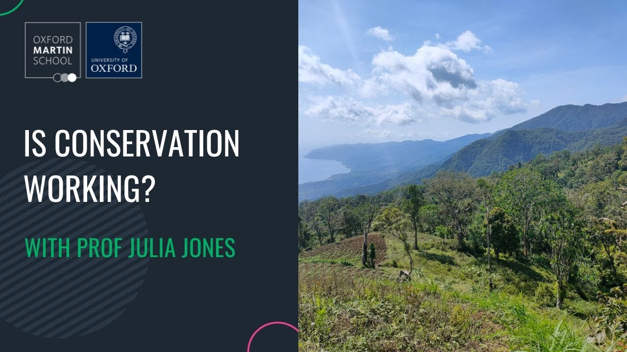 'Is conservation working?' with Prof Julia Jones