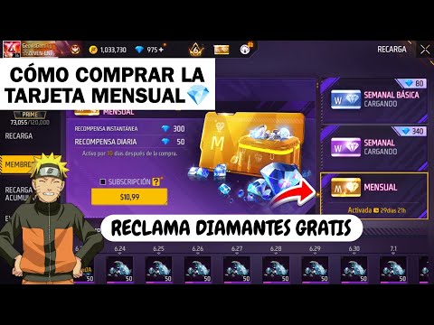 Cómo comprar la TARJETA MENSUAL de DIAMANTES por Pagostore FREE FIRE ✅ 🥰
