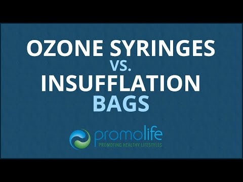 Ozone Syringes or Ozone Insufflation Bags?