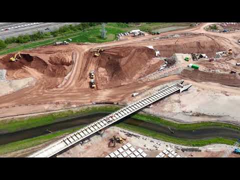 HS2 Delta junction 24/25 Extra content London-Birmingham-Manchester massive progress.