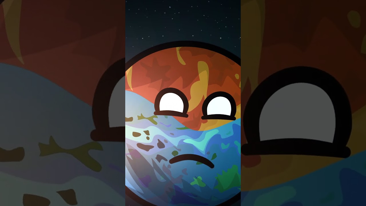 Venus Cools Down! #solarballs #shorts #planetballs #solarballsshorts  #space #animation