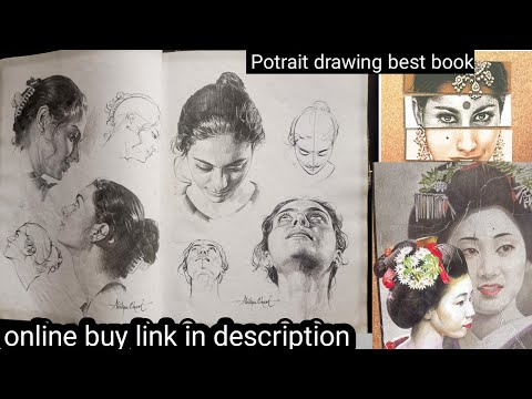 Aditya Chari potrait drawing book. Link in description