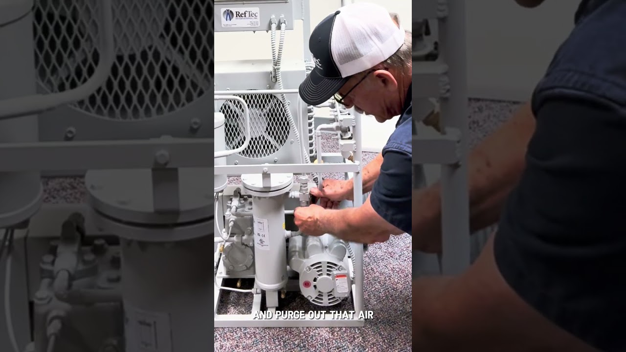 RefTec International Systems Lite Evac Refrigerant Recovery Machine Features