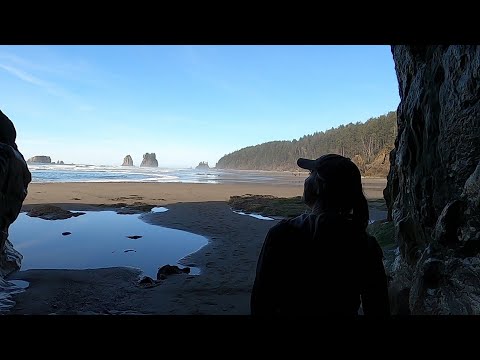 Hiking Second Beach (Olympic Peninsula)