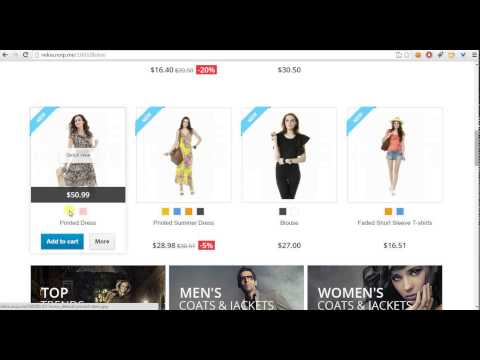 Pictures of products on product listings (category, manufacturers pages etc.)