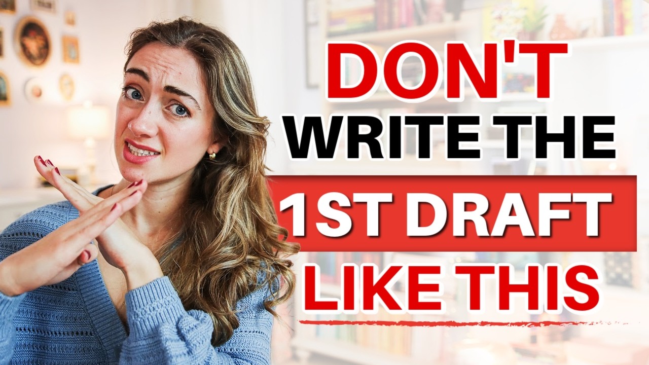 First Draft MISTAKES New Writers Make ❌ Avoid these common pitfalls!