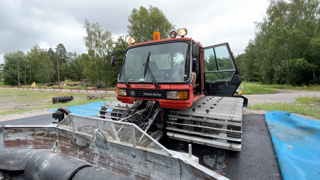 Pistmaskin Kässbohrer PistenBully PB 200D, Norrtälje, Klarav