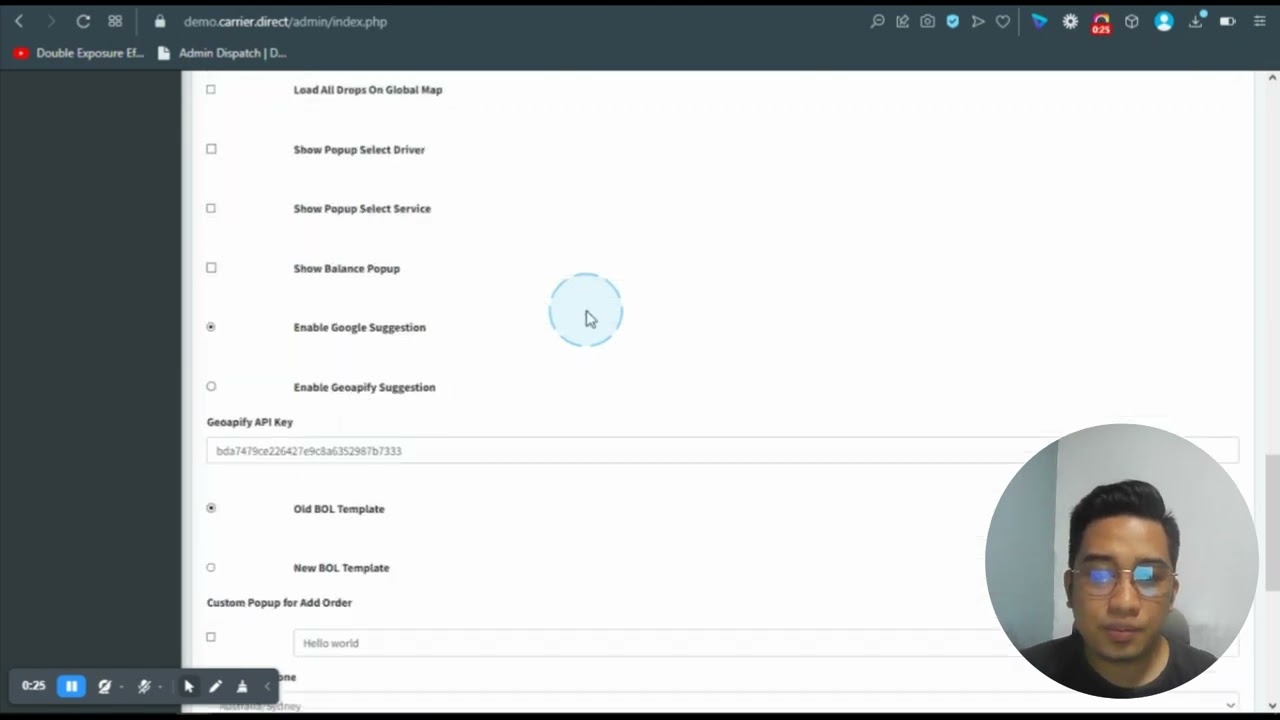 Timezone Setup - Carrier Direct Transportation Management Dispatch Tutorial