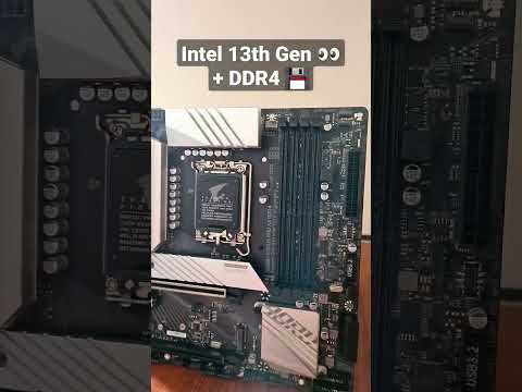 Intel B660 + 13th Gen Raptor Lake 👀 #shorts
