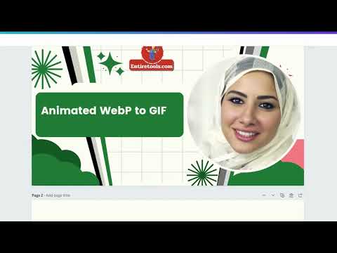Convert Animated Webp to GIF Online Free