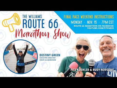 Route 66 Marathon Show! Race Week Instructions