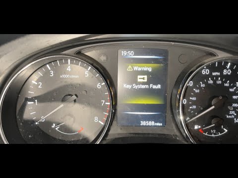 How to fix Key System Error Msg from your Nissan Car