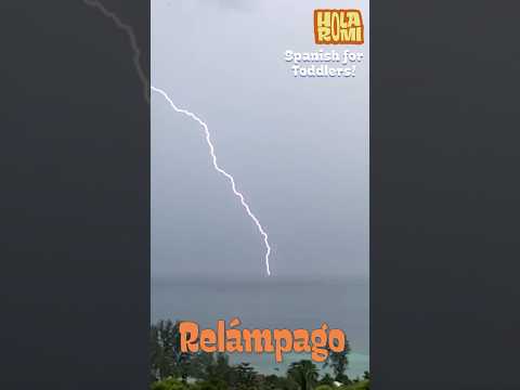 Thunder or Lightning? Trueno o Relámpago? Learn everyday Spanish with Romi!